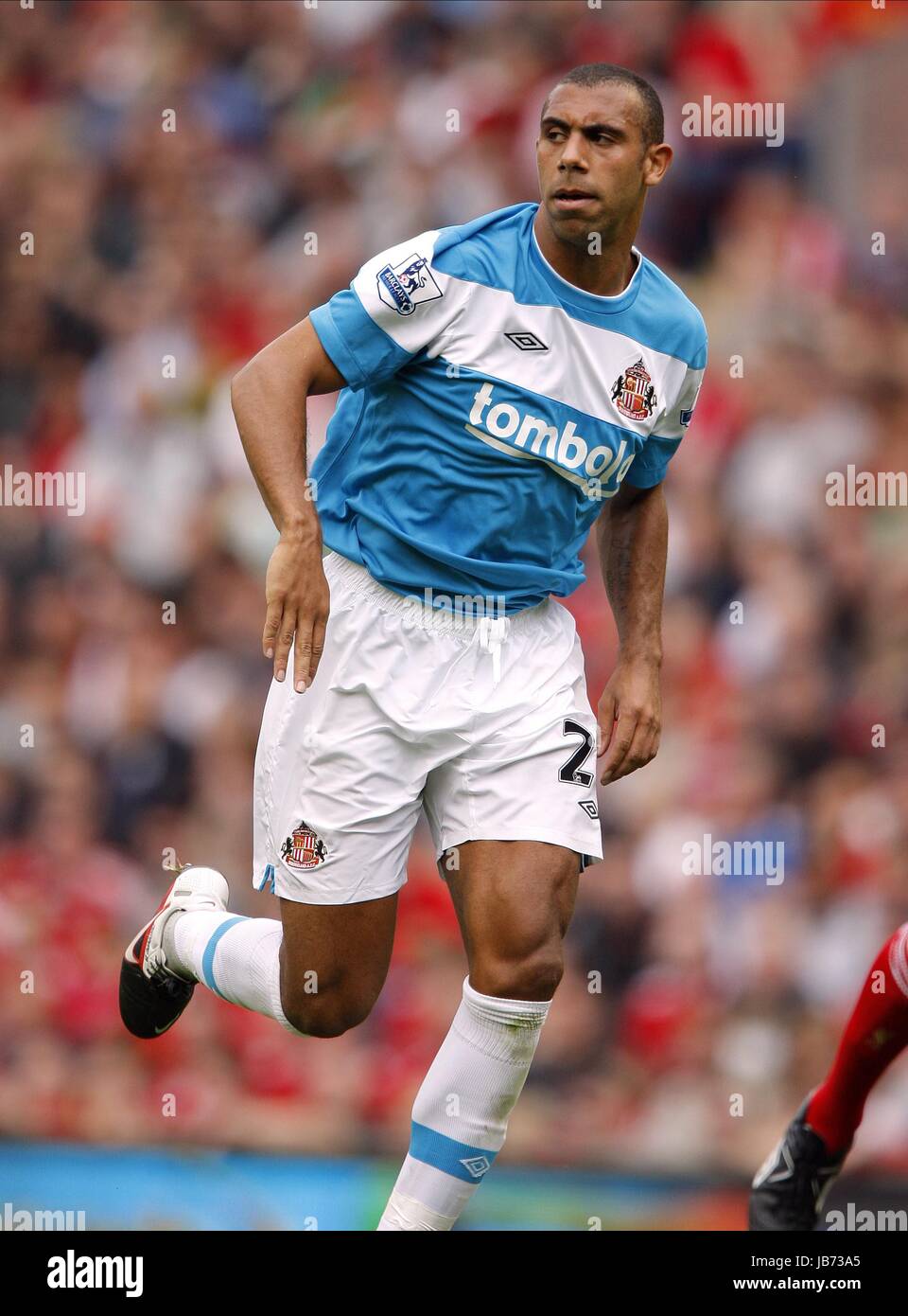ANTON FERDINAND SUNDERLAND FC ANFIELD LIVERPOOL ENGLAND 13 August 2011 ...