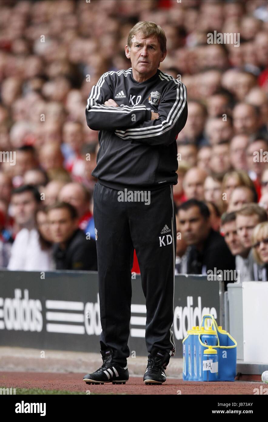 KENNY DALGLISH LIVERPOOL FC MANAGER ANFIELD LIVERPOOL ENGLAND 13 August ...