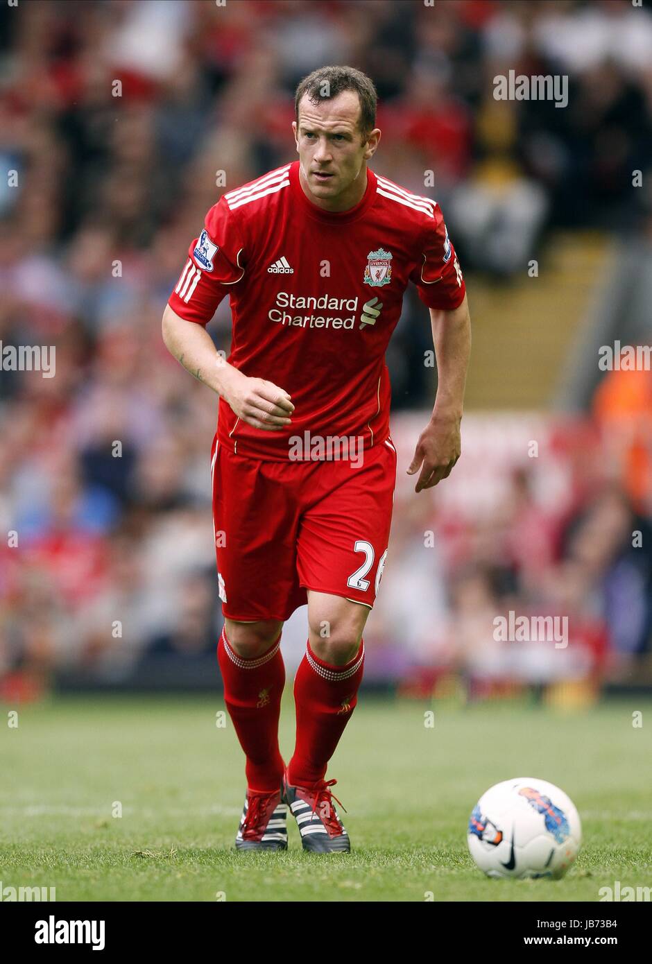 CHARLIE ADAM LIVERPOOL FC ANFIELD LIVERPOOL ENGLAND 13 August 2011 ...