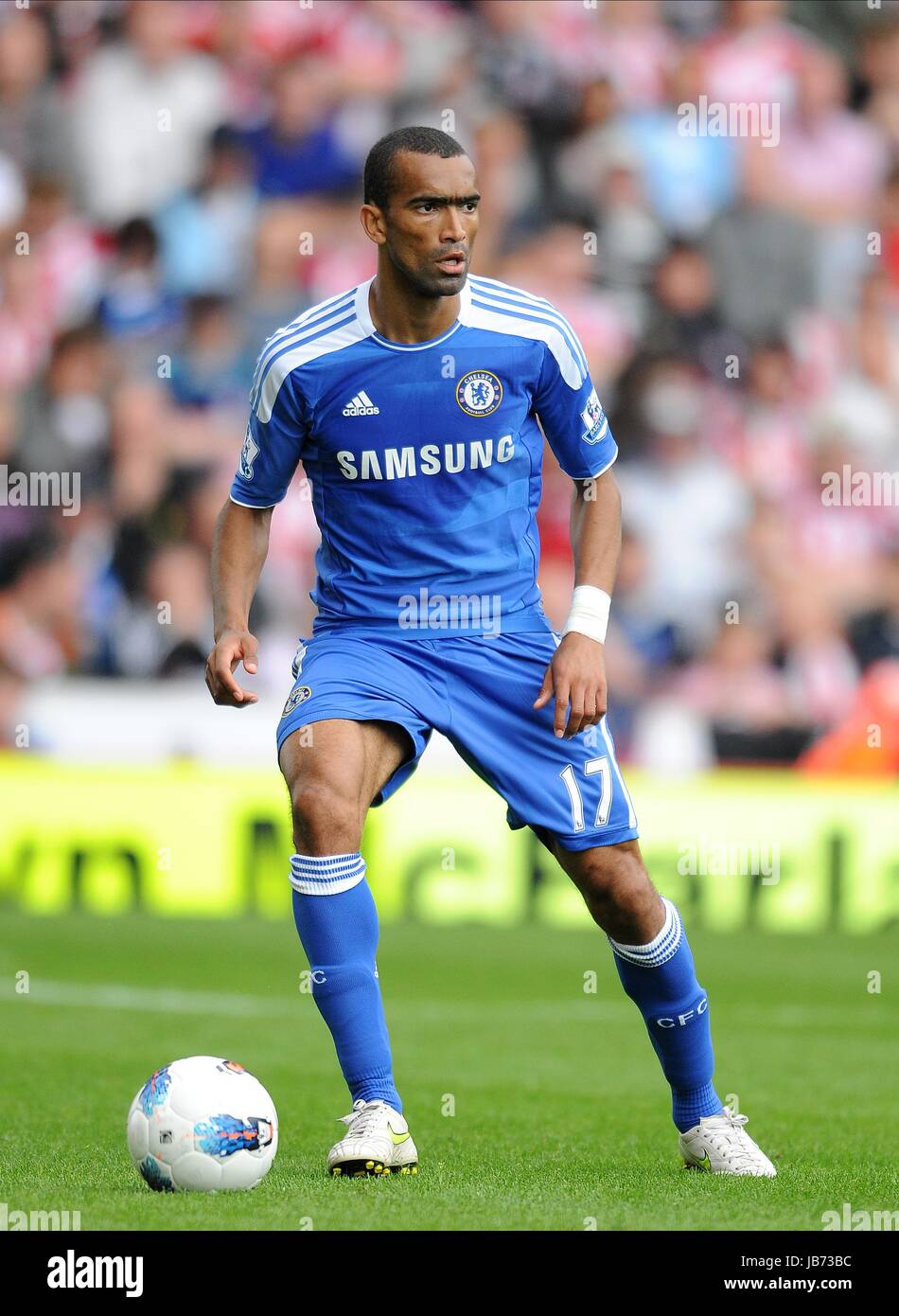 JOSE BOSINGWA CHELSEA FC BRITANNIA STADIUM STOKE ENGLAND 14 August 2011 ...