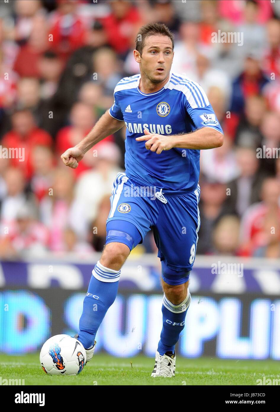 FRANK LAMPARD CHELSEA FC BRITANNIA STADIUM STOKE ENGLAND 14 August 2011 ...