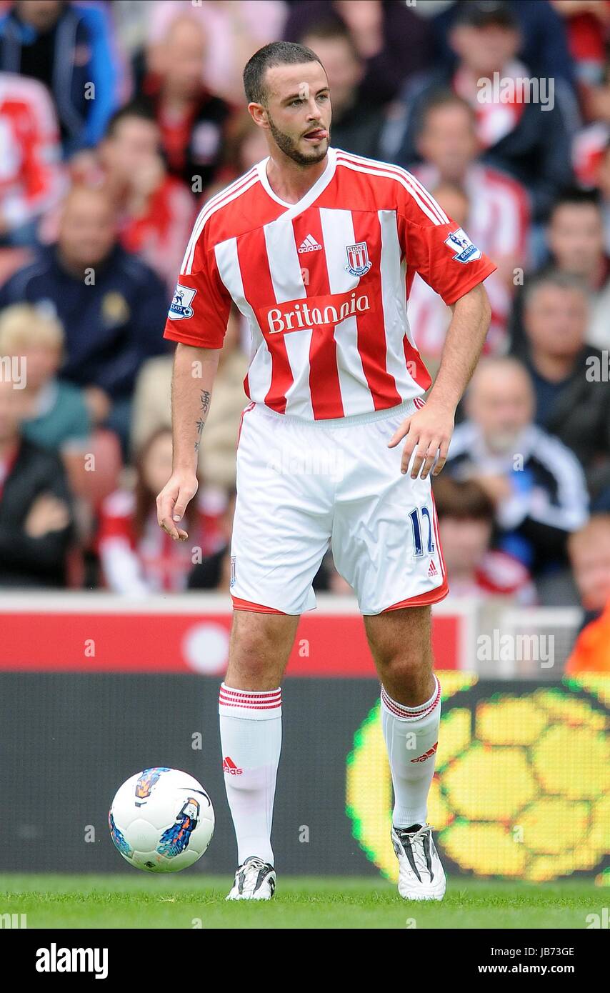 MARC WILSON STOKE CITY FC STOKE CITY FC BRITANNIA STADIUM STOKE ENGLAND ...
