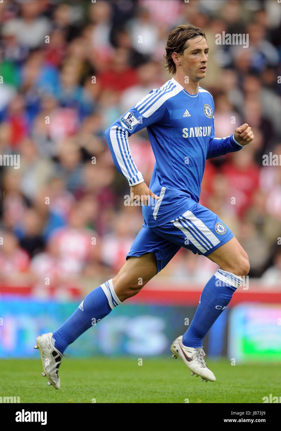 FERNANDO TORRES CHELSEA FC CHELSEA FC BRITANNIA STADIUM STOKE ENGLAND ...