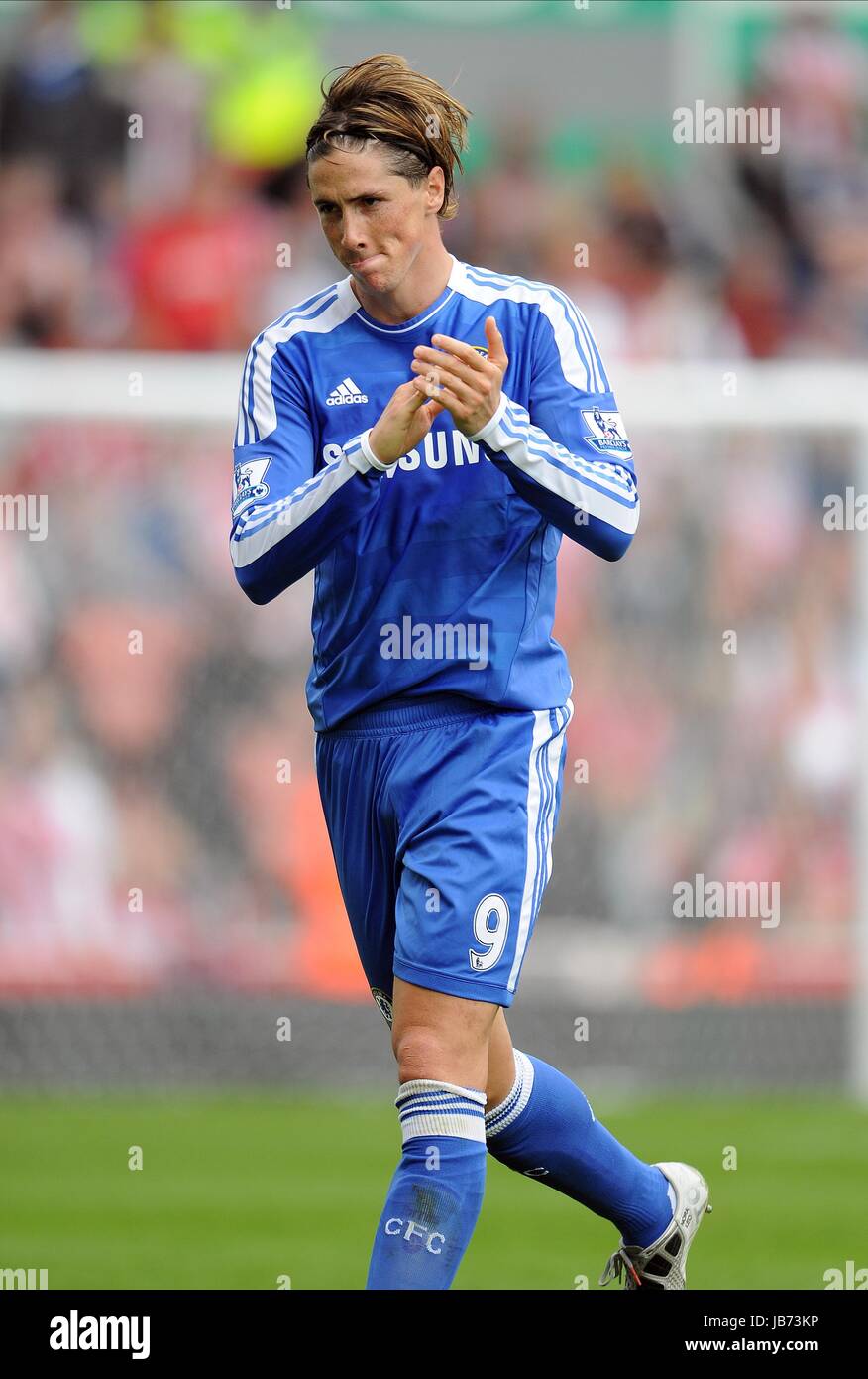 FERNANDO TORRES CHELSEA FC CHELSEA FC BRITANNIA STADIUM STOKE ENGLAND ...