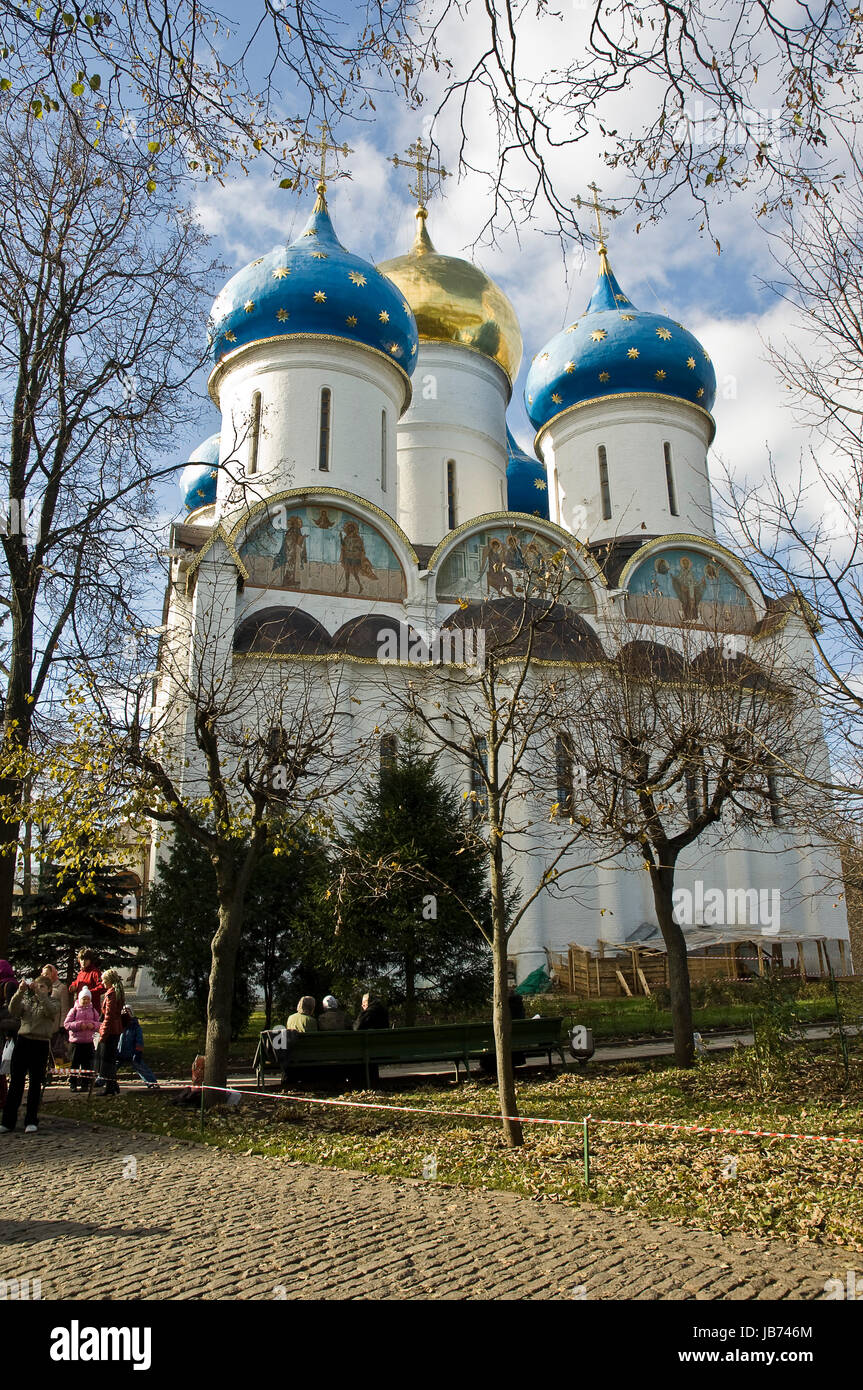 The Trinity Lavra of St. Sergius is the most important Russian ...
