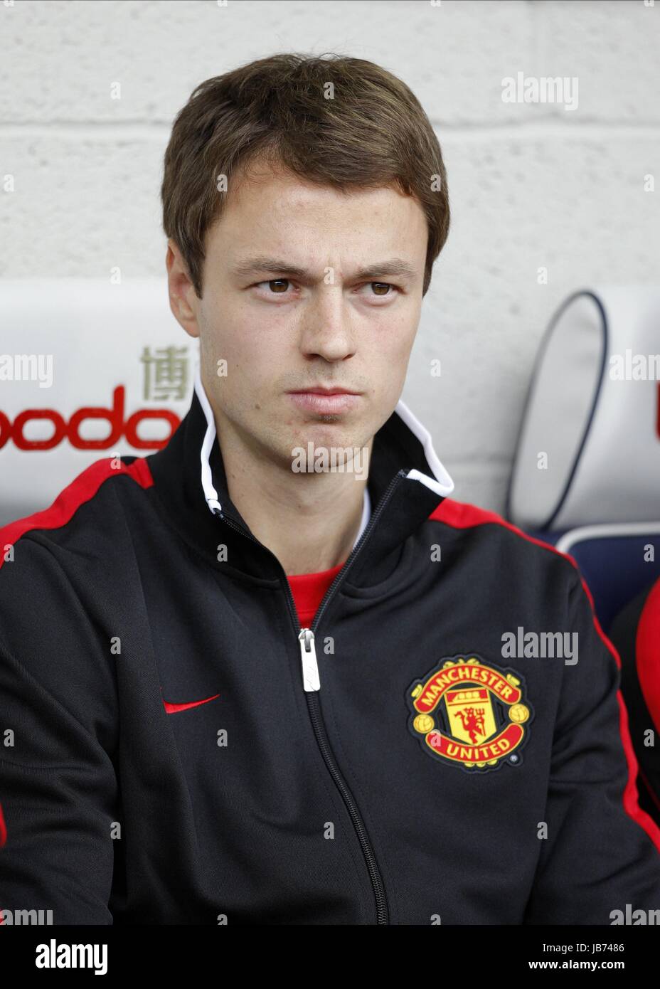 JONNY EVANS MANCHESTER UNITED FC MANCHESTER UNITED FC THE HAWTHORNS ...