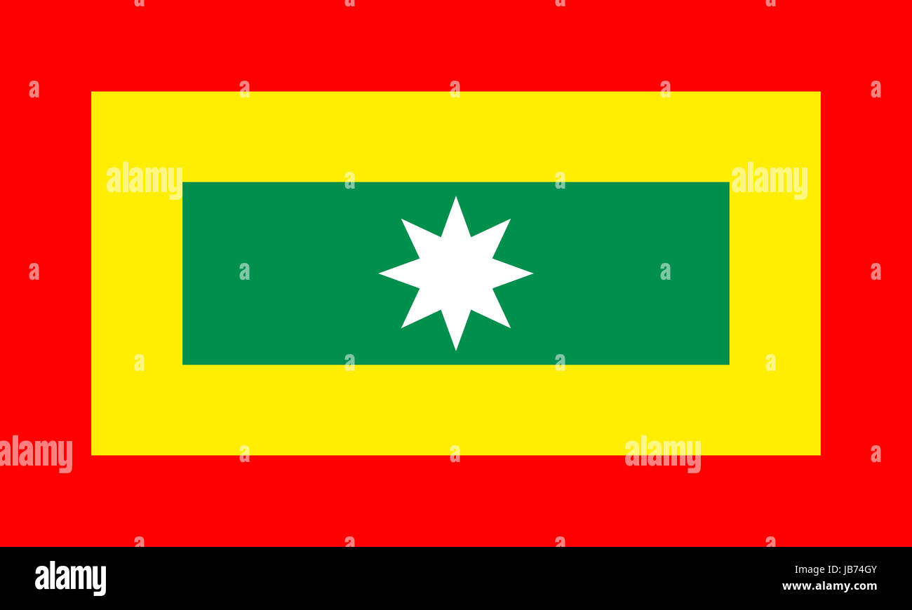 cartagena region Colombia country flag computer generated Stock Photo ...