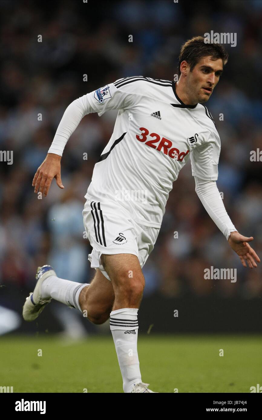 DANNY GRAHAM SWANSEA CITY FC SWANSEA CITY FC ETHIAD STADIUM MANCHESTER ...