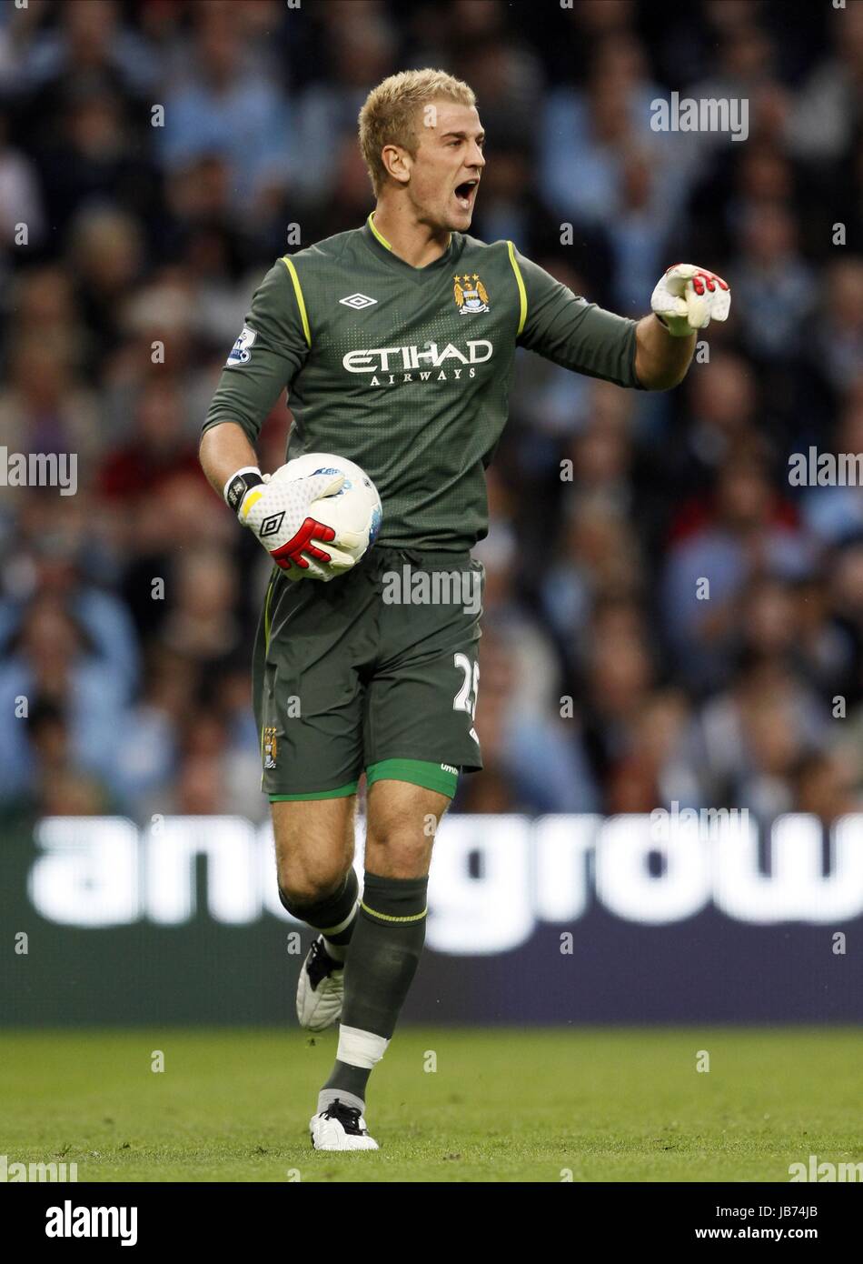 JOE HART MANCHESTER CITY FC MANCHESTER CITY FC ETHIAD STADIUM ...