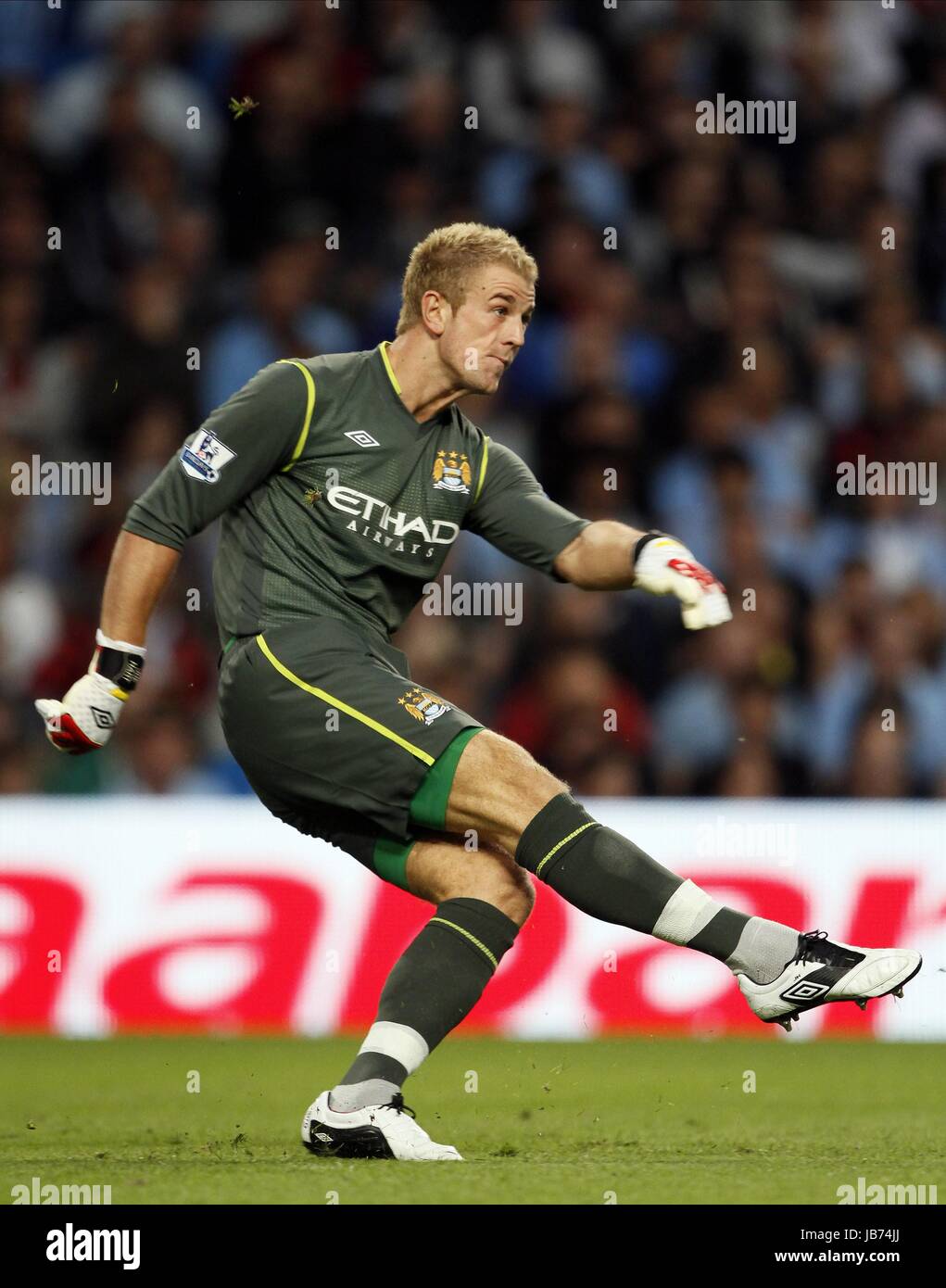 JOE HART MANCHESTER CITY FC MANCHESTER CITY FC ETHIAD STADIUM ...