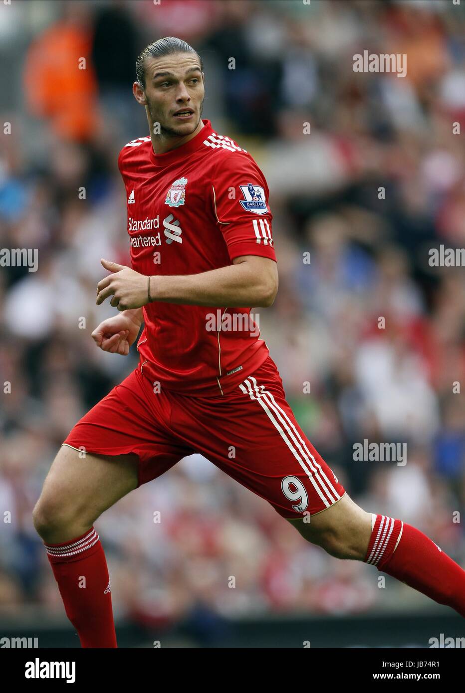 ANDY CARROLL LIVERPOOL FC LIVERPOOL FC ANFIELD LIVERPOOL ENGLAND 13 ...