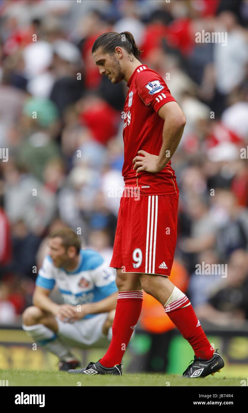 ANDY CARROLL LIVERPOOL FC LIVERPOOL FC ANFIELD LIVERPOOL ENGLAND 13 ...