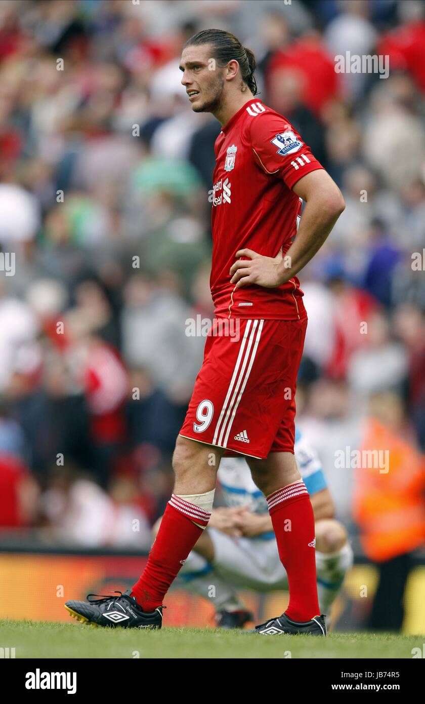 ANDY CARROLL LIVERPOOL FC LIVERPOOL FC ANFIELD LIVERPOOL ENGLAND 13 ...