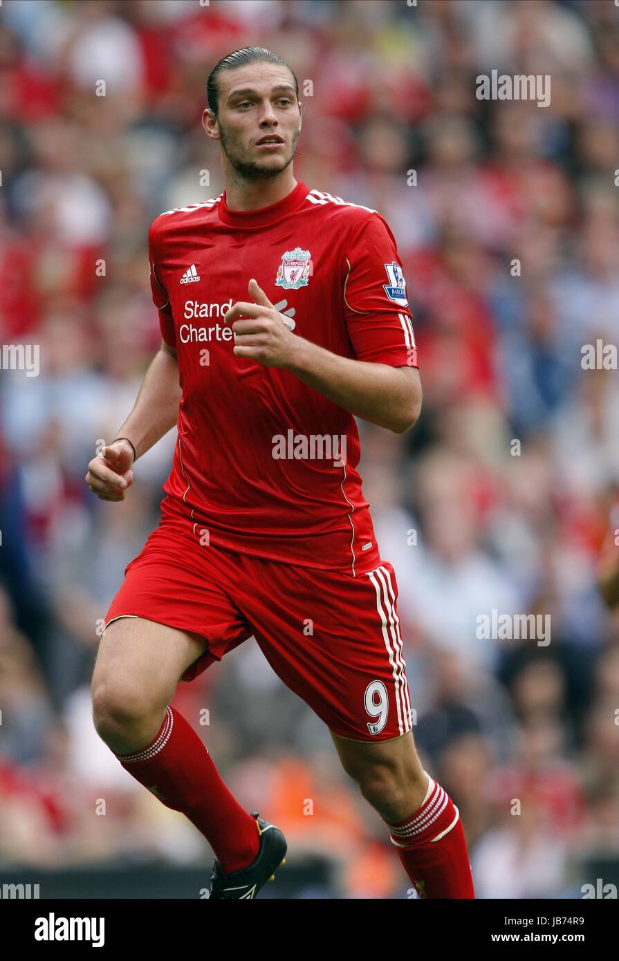 ANDY CARROLL LIVERPOOL FC LIVERPOOL FC ANFIELD LIVERPOOL ENGLAND 13 ...