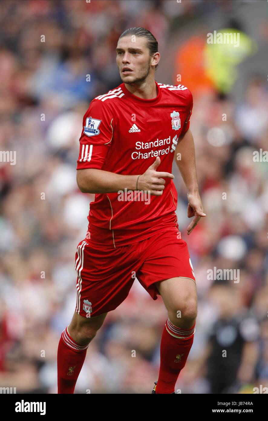 ANDY CARROLL LIVERPOOL FC LIVERPOOL FC ANFIELD LIVERPOOL ENGLAND 13 ...
