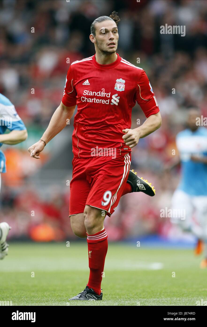 ANDY CARROLL LIVERPOOL FC LIVERPOOL FC ANFIELD LIVERPOOL ENGLAND 13 ...