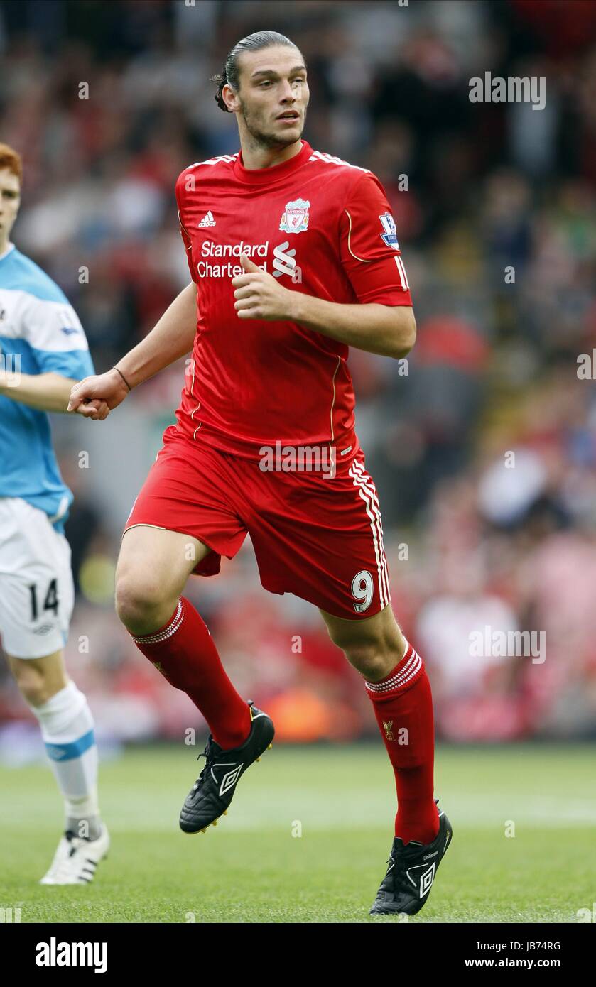 ANDY CARROLL LIVERPOOL FC LIVERPOOL FC ANFIELD LIVERPOOL ENGLAND 13 ...
