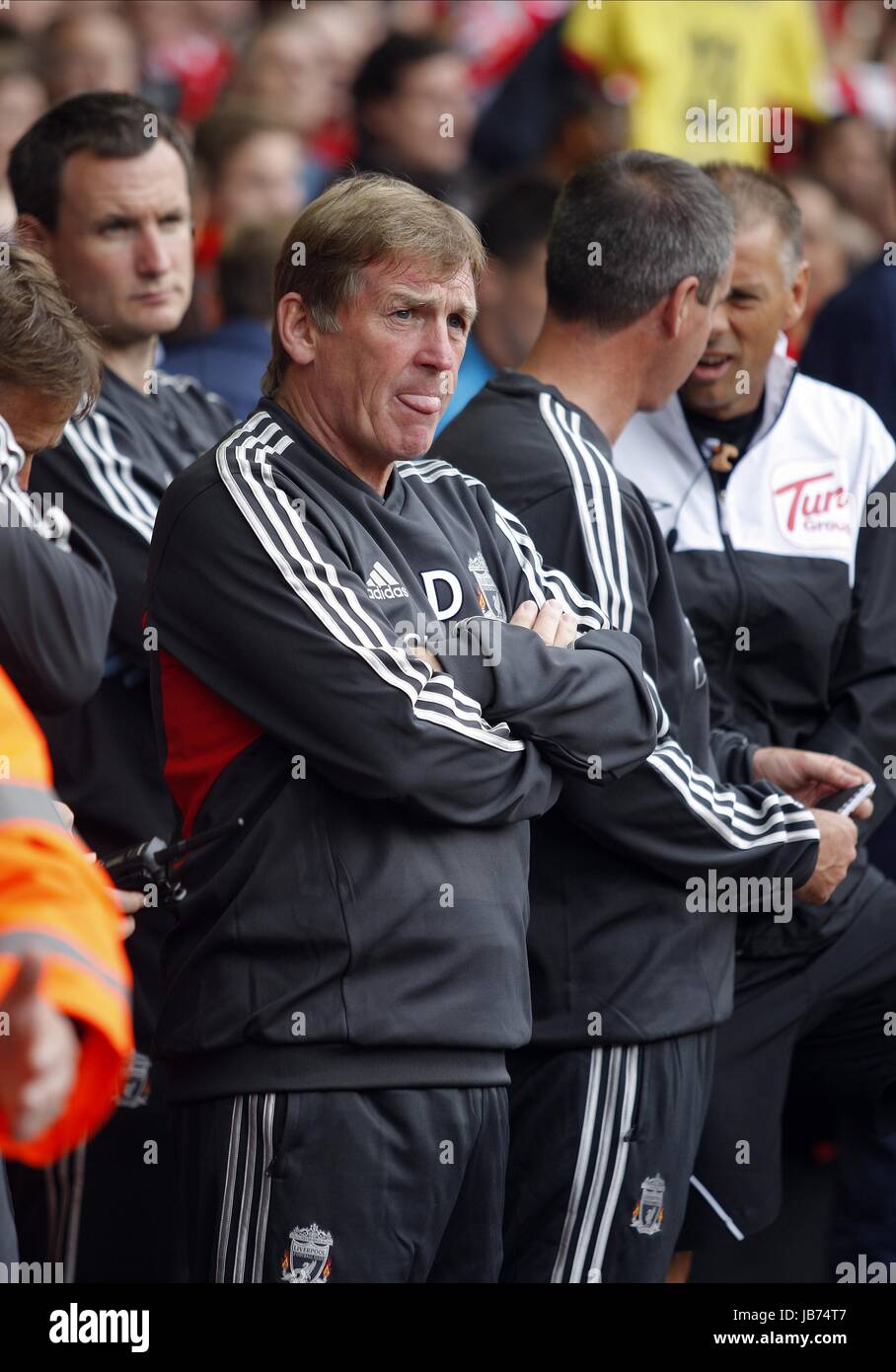 KENNY DALGLISH LIVERPOOL FC MANAGER LIVERPOOL FC MANAGER ANFIELD ...