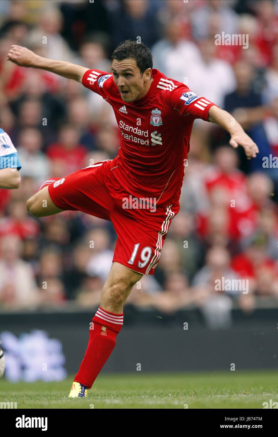STEWART DOWNING LIVERPOOL FC LIVERPOOL FC ANFIELD LIVERPOOL ENGLAND 13 ...