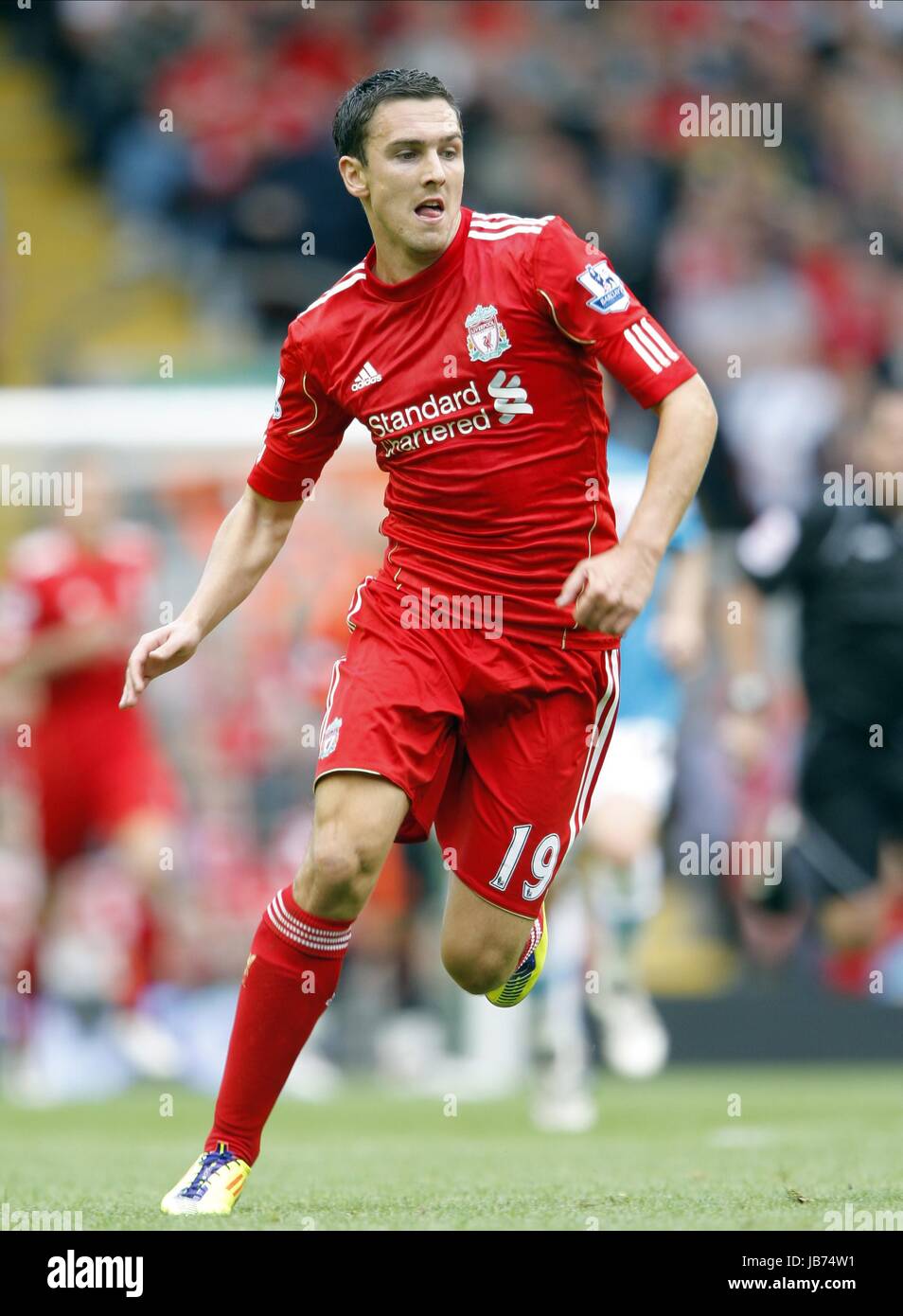 STEWART DOWNING LIVERPOOL FC LIVERPOOL FC ANFIELD LIVERPOOL ENGLAND 13 ...