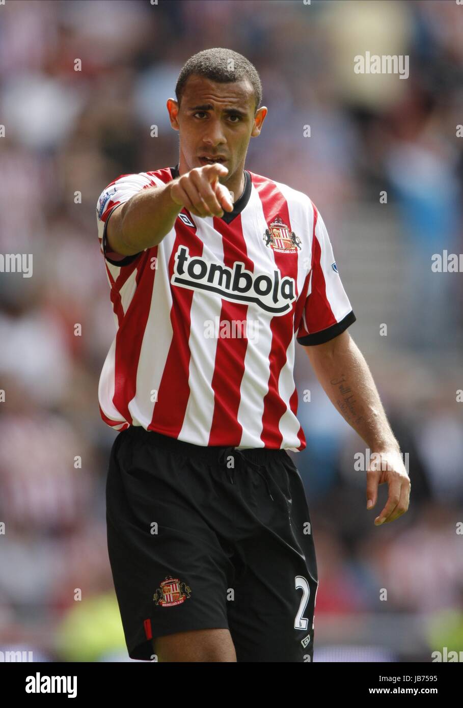 ANTON FERDINAND SUNDERLAND FC STADIUM OF LIGHT SUNDERLAND ENGLAND 20 ...