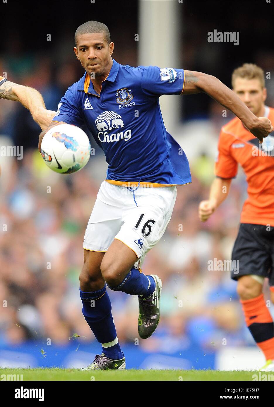 JERMAINE BECKFORD EVERTON FC EVERTON FC GOODISON PARK EVERTON ENGLAND ...