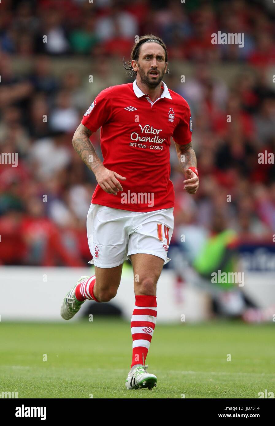 JONATHAN GREENING NOTTINGHAM FOREST FC NOTTINGHAM FOREST FC CITY GROUND ...
