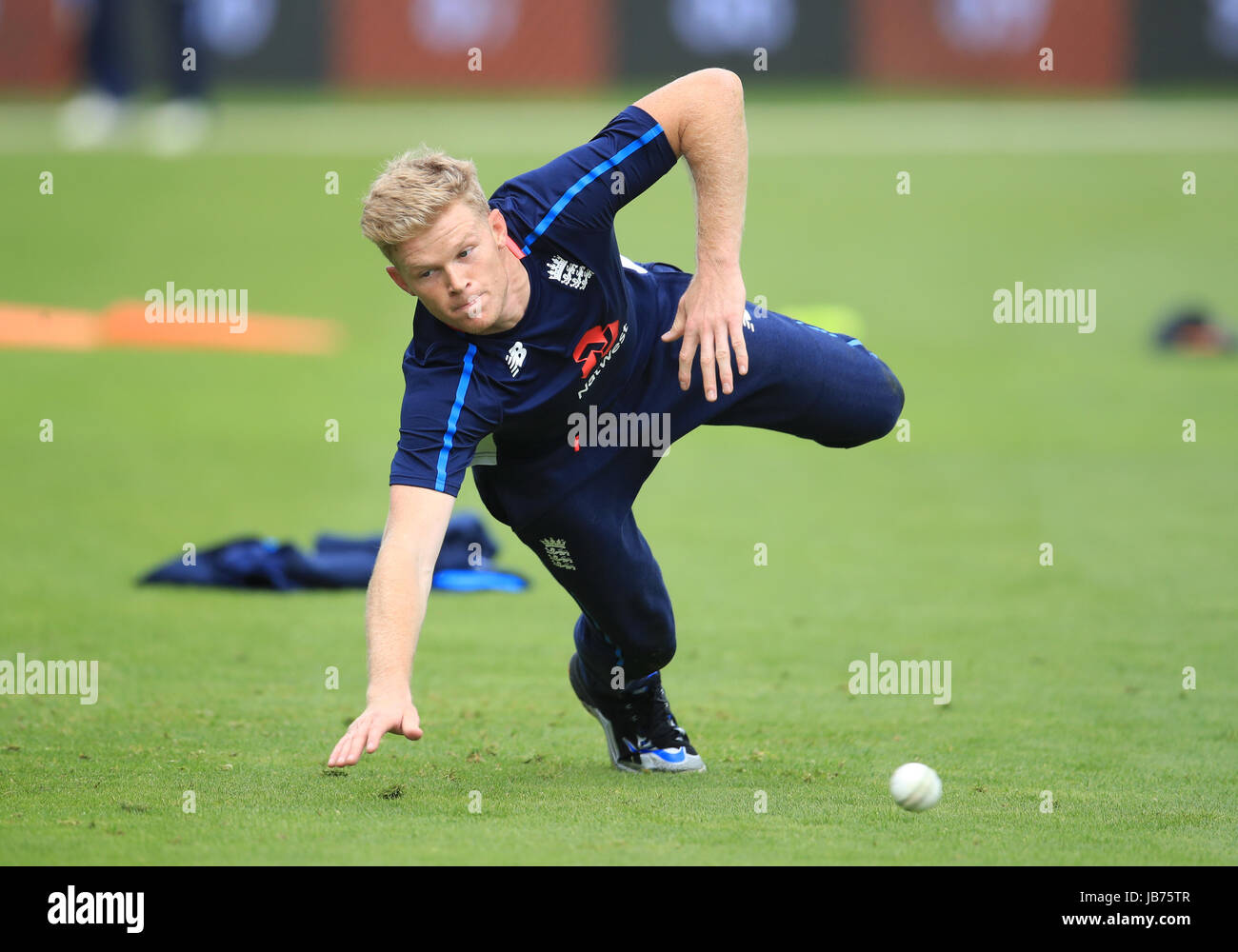 England's Sam Billing during a nets session at Edgbaston, Birmingham ...