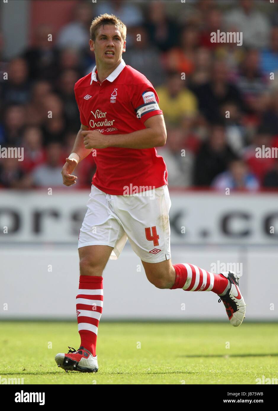 LUKE CHAMBERS NOTTINGHAM FOREST FC NOTTINGHAM FOREST FC CITY GROUND ...