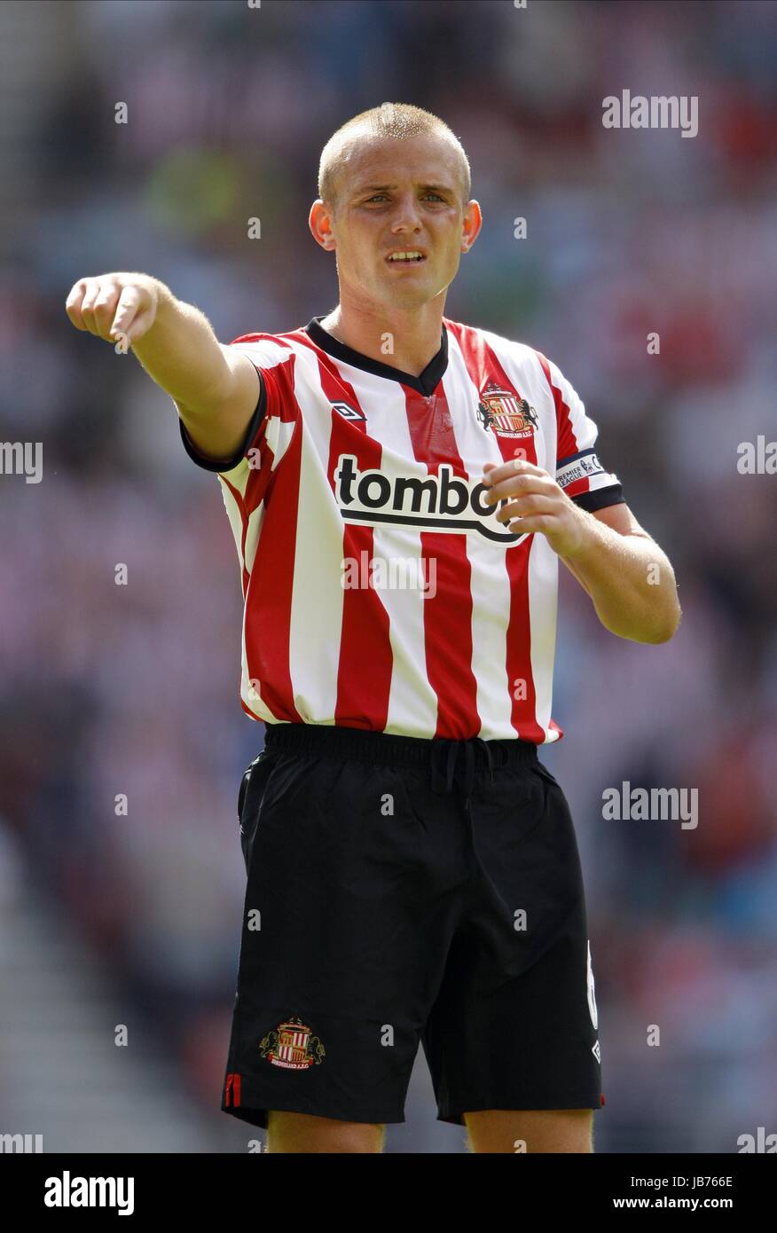 LEE CATTERMOLE SUNDERLAND FC SUNDERLAND FC STADIUM OF LIGHT SUNDERLAND ...