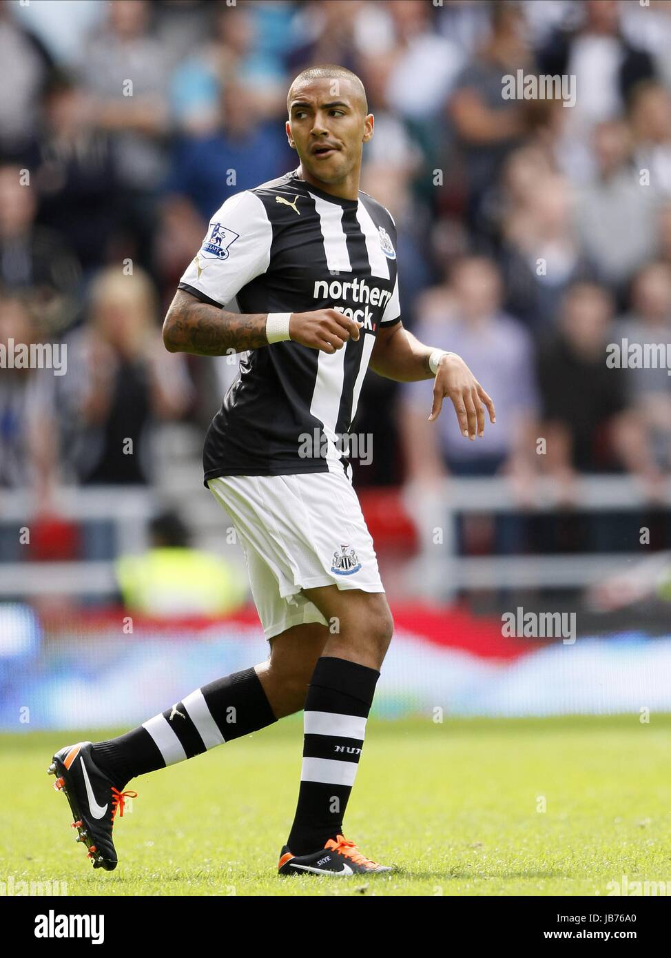 DANNY SIMPSON NEWCASTLE UNITED FC NEWCASTLE UNITED FC STADIUM OF LIGHT ...