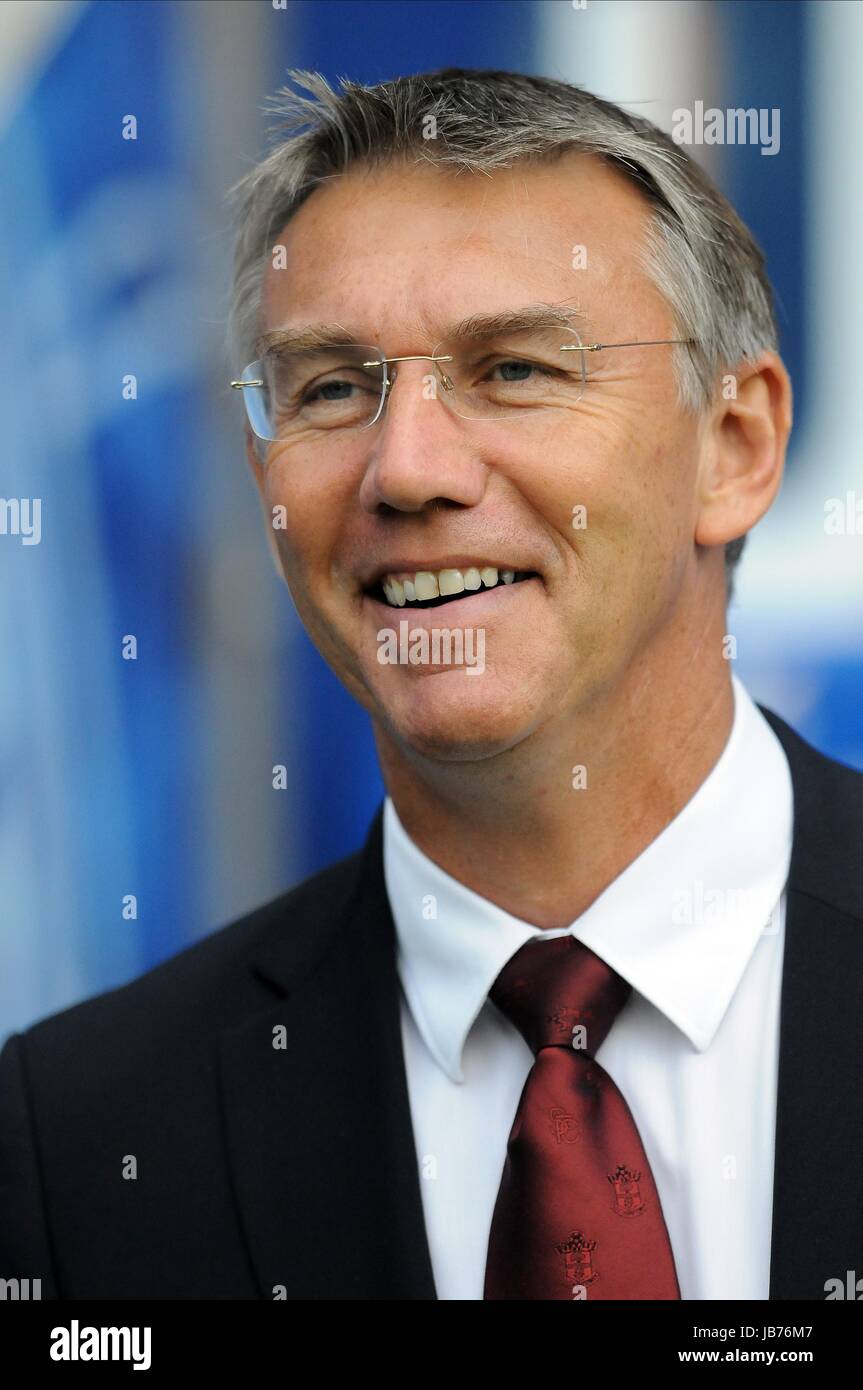 NIGEL ATKINS SOUTHAMPTON MANAGER SOUTHAMPTON MANAGER KING POWER STADIUM ...