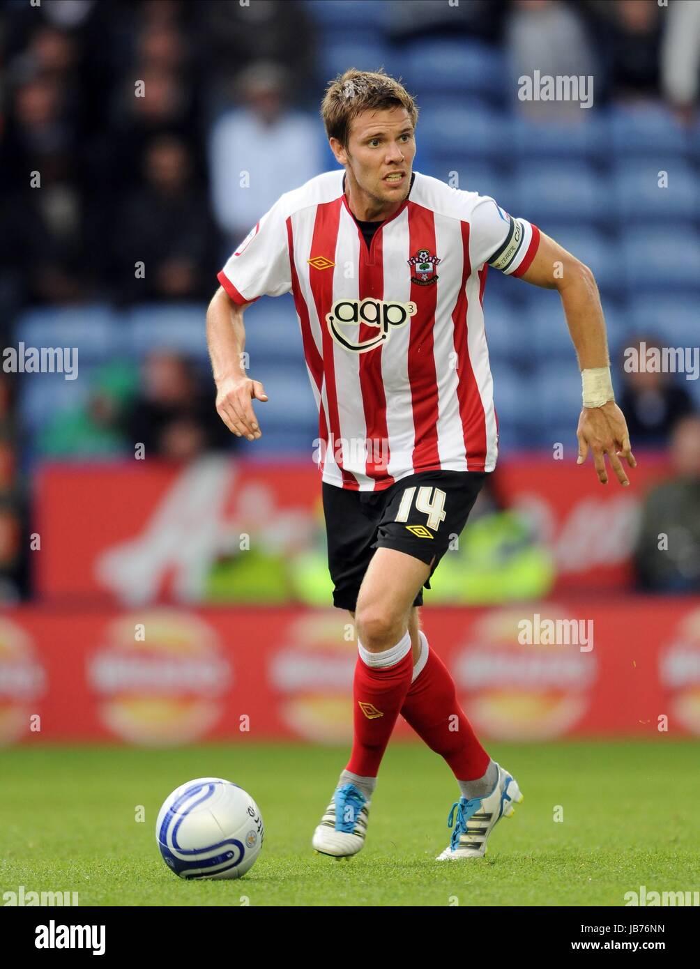 DEAN HAMMOND SOUTHAMPTON FC SOUTHAMPTON FC KING POWER STADIUM LEICESTER ...