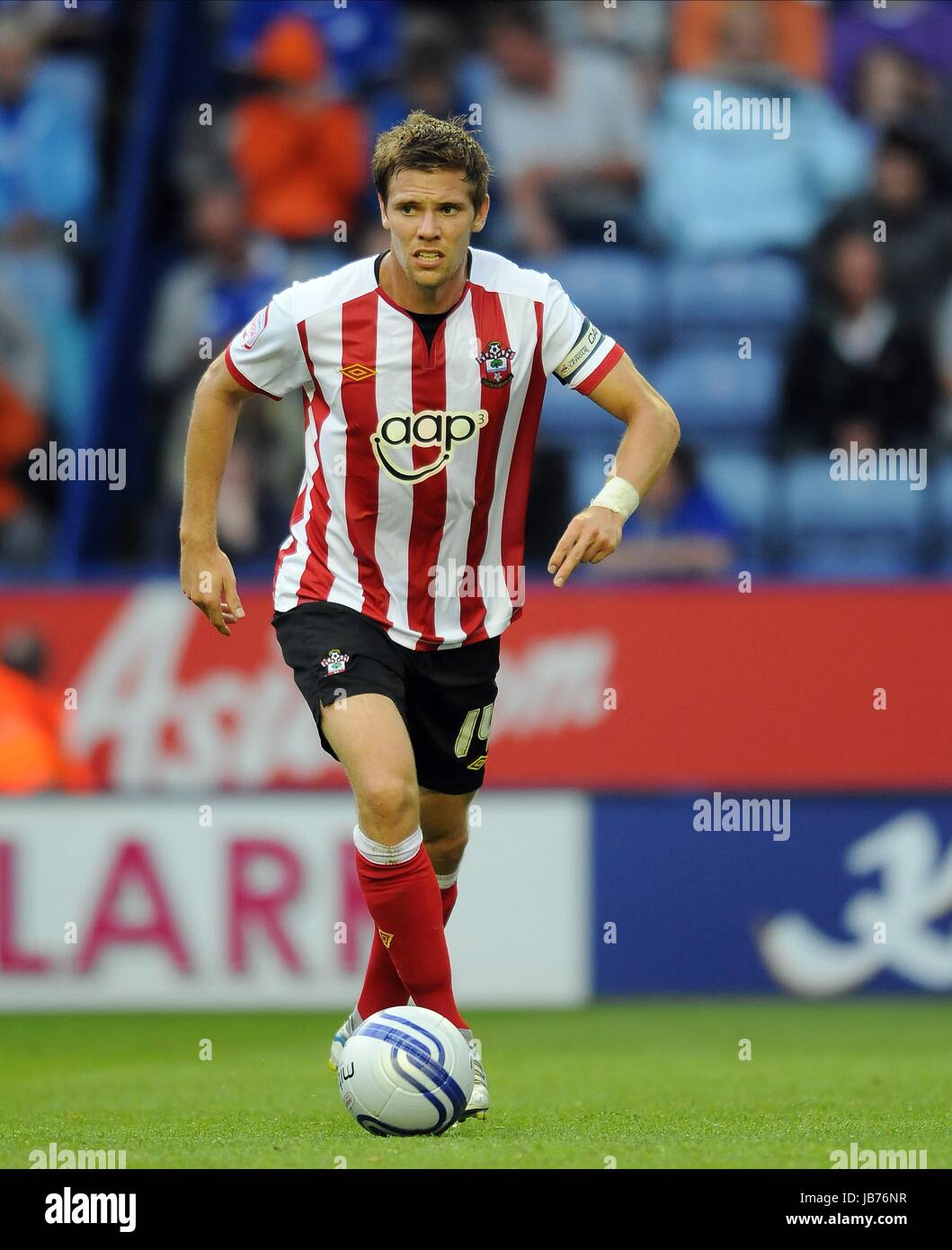 DEAN HAMMOND SOUTHAMPTON FC SOUTHAMPTON FC KING POWER STADIUM LEICESTER ...