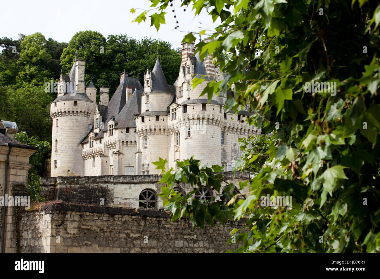 Castel of Rigny-Usse Known as the Sleeping Beauty Castle and built in ...