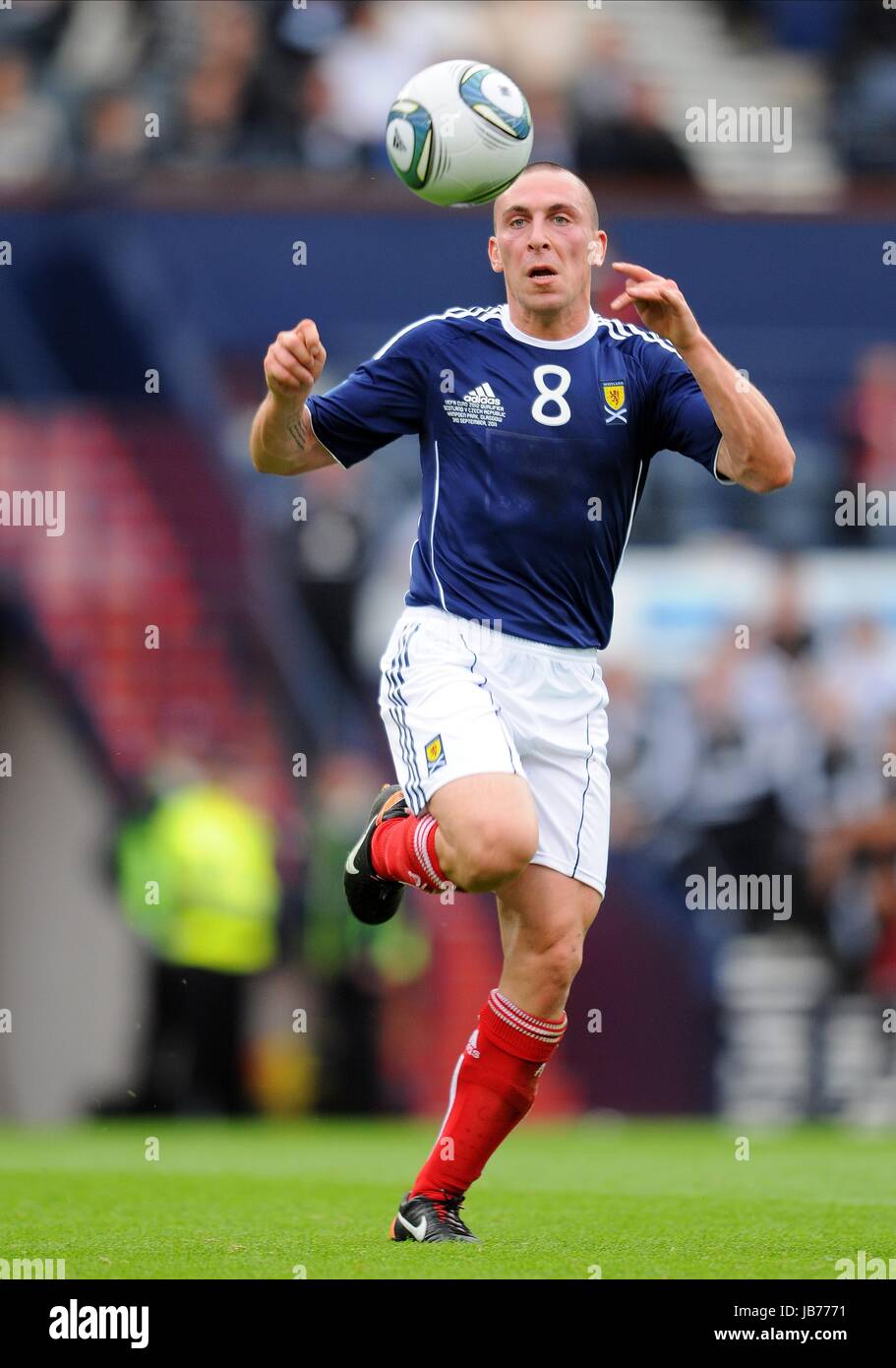 SCOTT BROWN SCOTLAND HAMPDEN PARK GLASGOW SCOTLAND 03 September 2011 ...