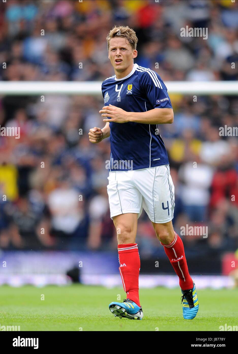 CHRISTOPHE BERRA SCOTLAND WOLVES SCOTLAND & WOLVES HAMPDEN PARK GLASGOW ...