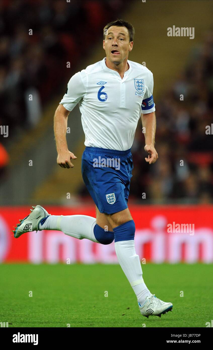 JOHN TERRY ENGLAND WEMBLEY STADIUM LONDON ENGLAND 06 September 2011 ...