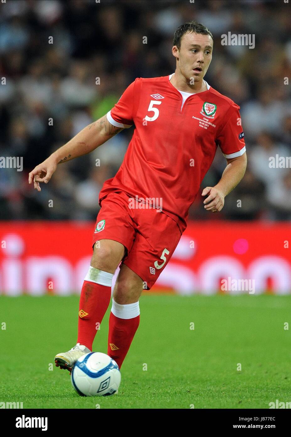 DARCY BLAKE WALES WEMBLEY STADIUM LONDON ENGLAND 06 September 2011 ...