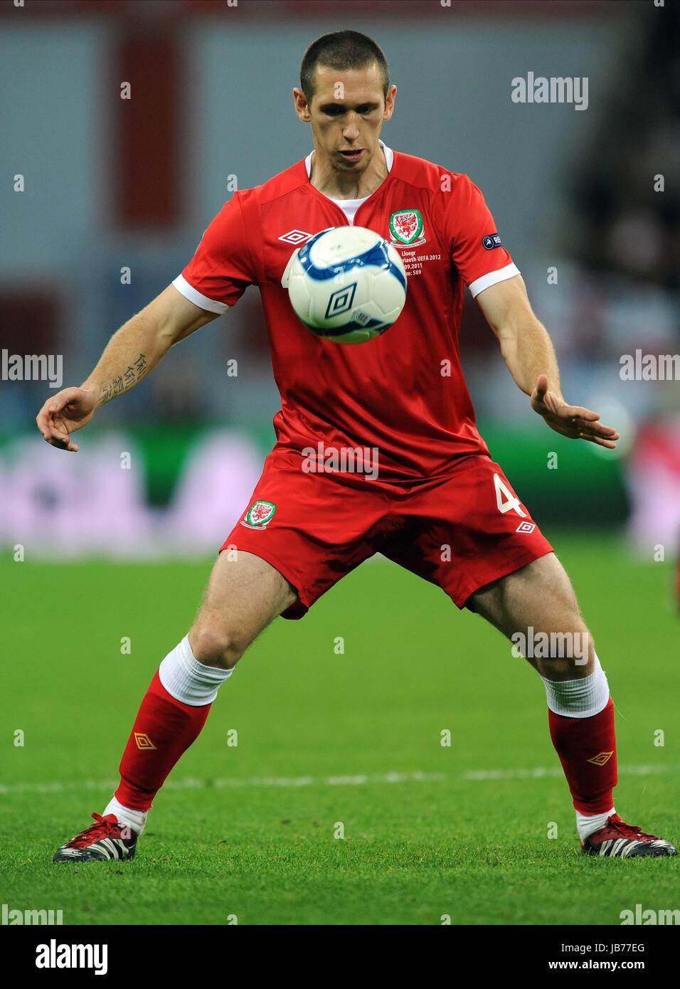 ANDREW CROFTS WALES WEMBLEY STADIUM LONDON ENGLAND 06 September 2011 ...
