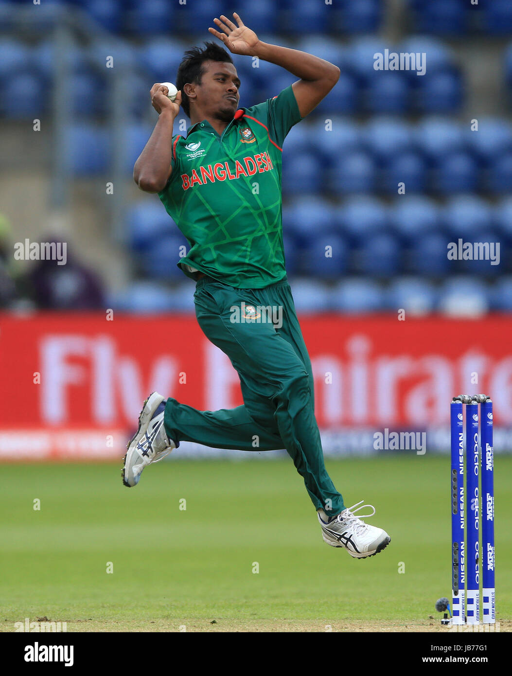 Bangladesh's Rubel Hossain during the ICC Champions Trophy, Group A ...