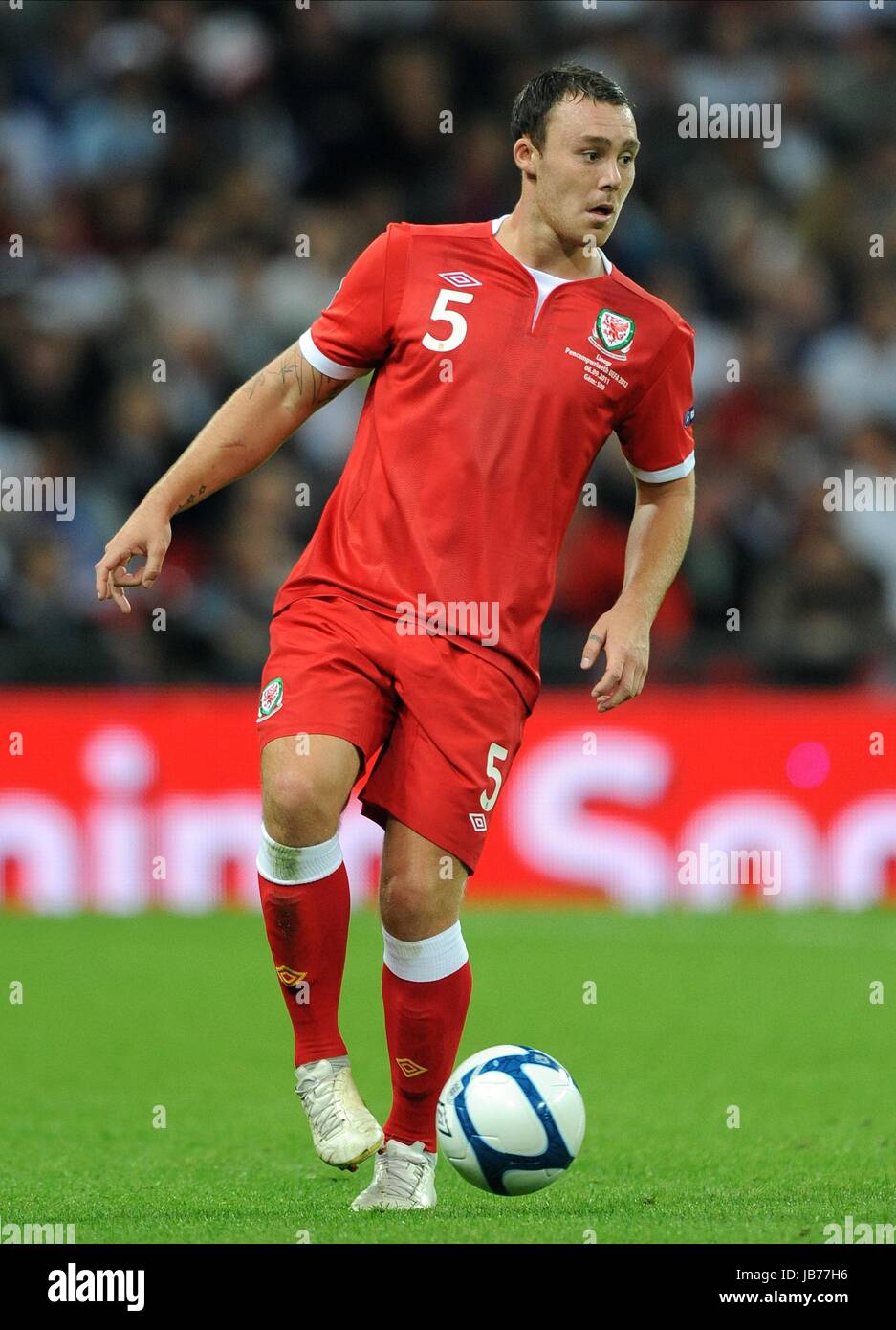 DARCY BLAKE WALES WEMBLEY STADIUM LONDON ENGLAND 06 September 2011 ...