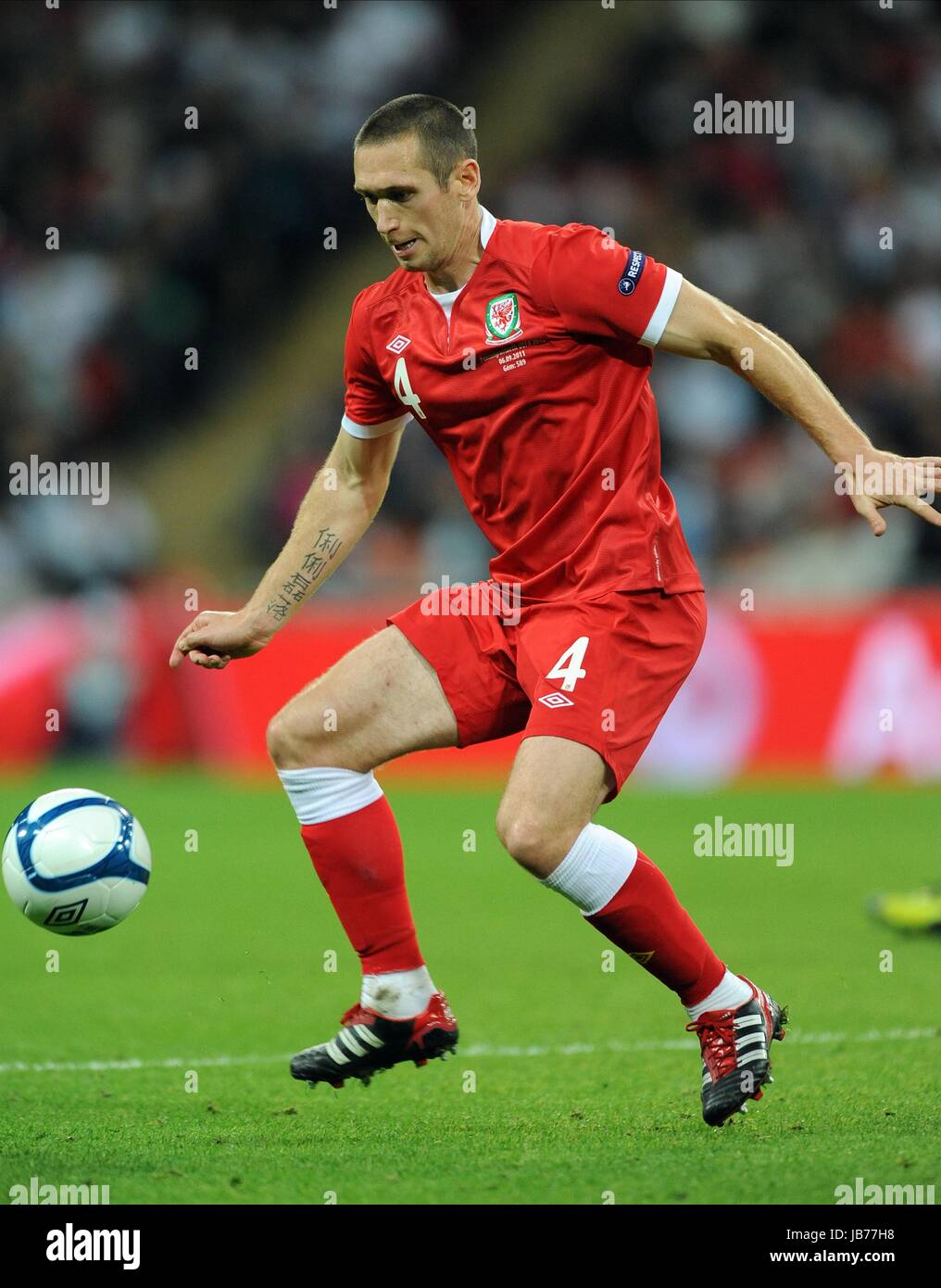 ANDREW CROFTS WALES WEMBLEY STADIUM LONDON ENGLAND 06 September 2011 ...