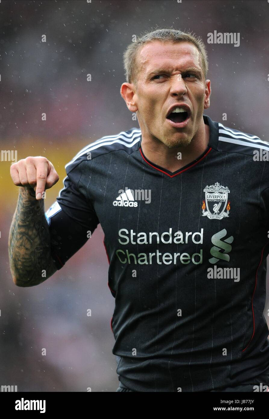 CRAIG BELLAMY LIVERPOOL FC BRITANNIA STADIUM STOKE ENGLAND 10 September ...
