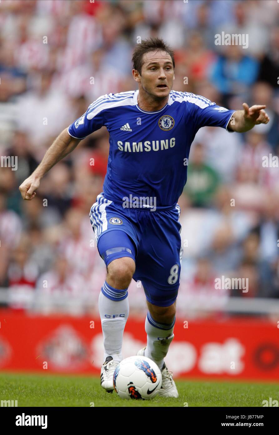 FRANK LAMPARD CHELSEA FC STADIUM OF LIGHT SUNDERLAND ENGLAND 10 ...