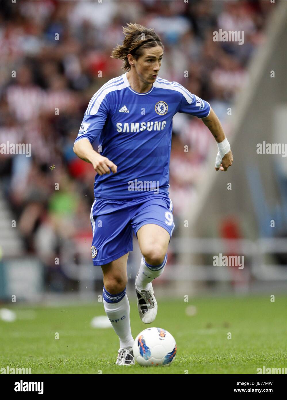 FERNANDO TORRES CHELSEA FC STADIUM OF LIGHT SUNDERLAND ENGLAND 10 ...