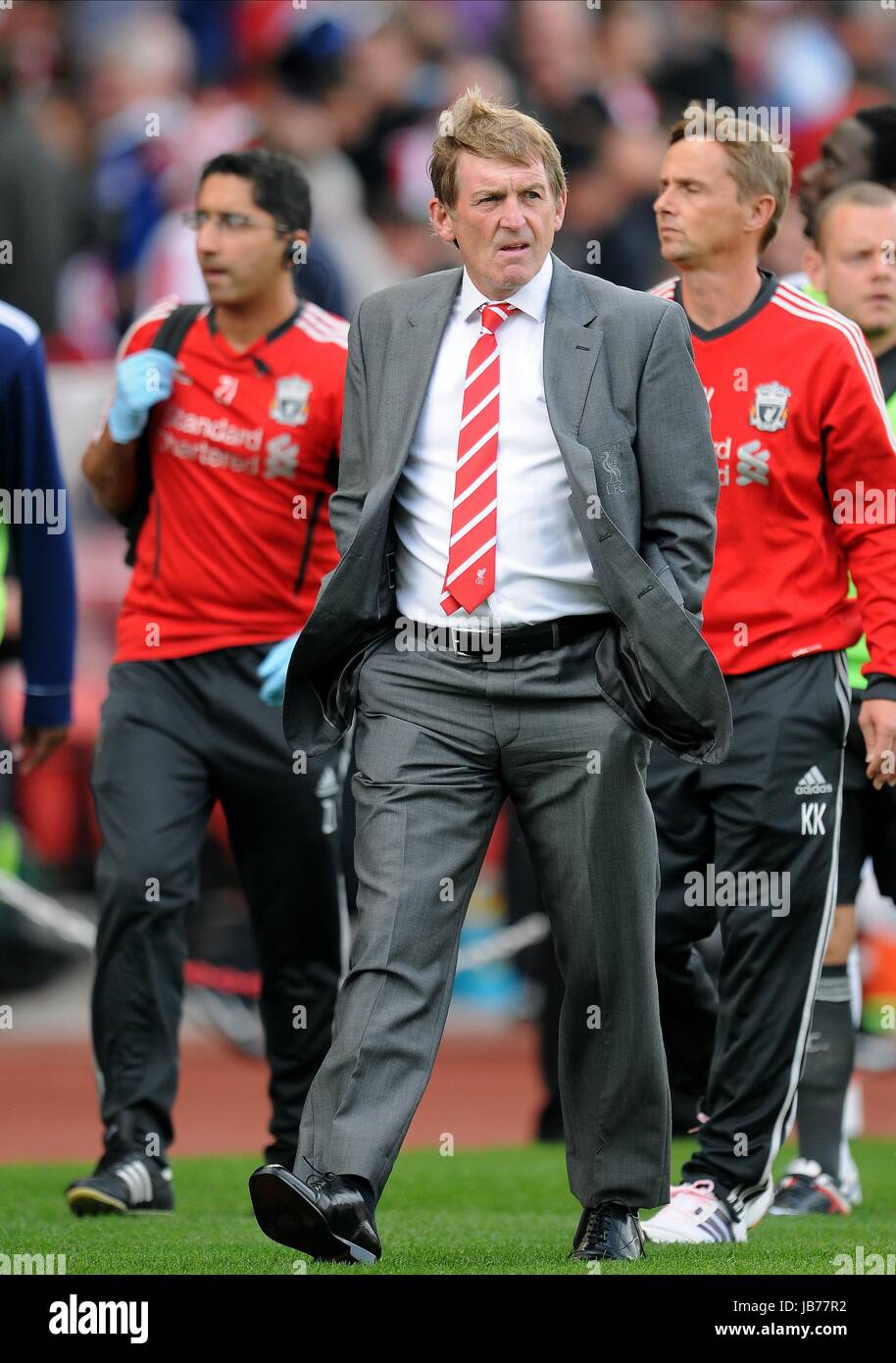 KENNY DALGLISH LIVERPOOL FC MANAGER LIVERPOOL FC MANAGER BRITANNIA ...