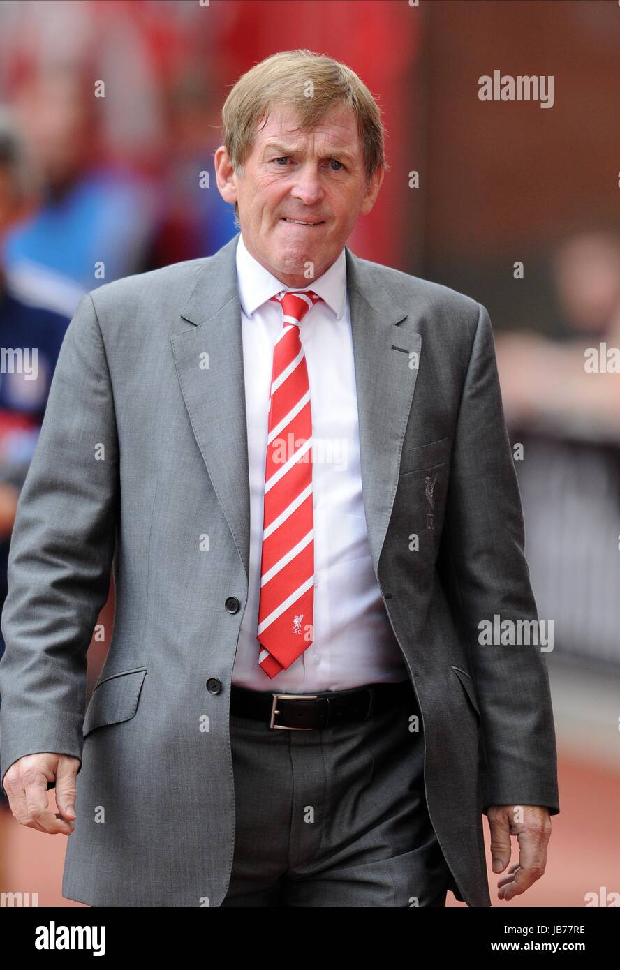 KENNY DALGLISH LIVERPOOL FC MANAGER LIVERPOOL FC MANAGER BRITANNIA ...