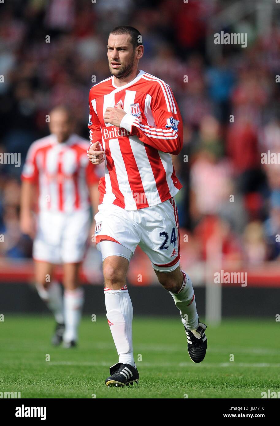 RORY DELAP STOKE CITY FC STOKE CITY FC BRITANNIA STADIUM STOKE ENGLAND ...