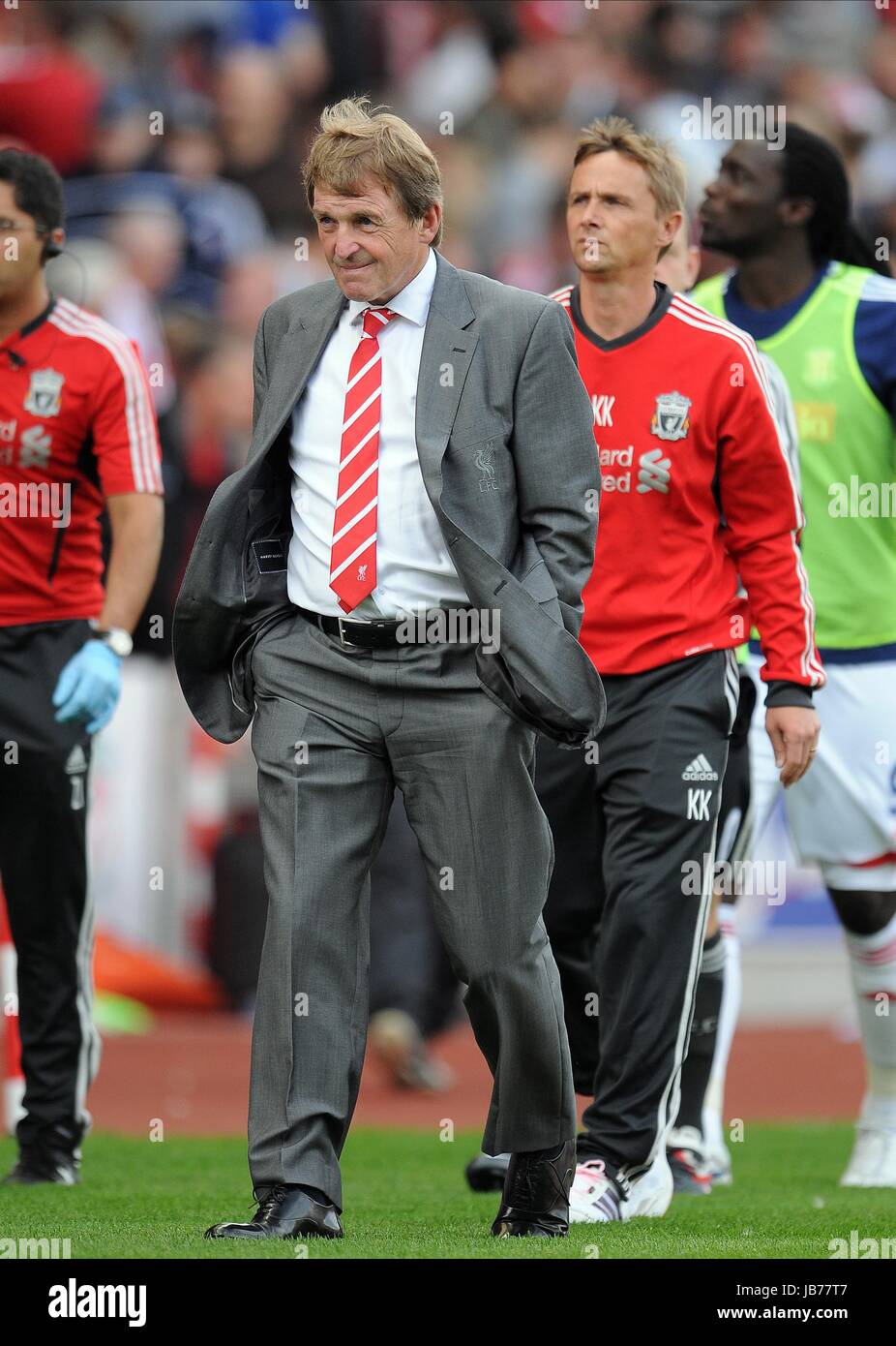 KENNY DALGLISH LIVERPOOL FC MANAGER LIVERPOOL FC MANAGER BRITANNIA ...